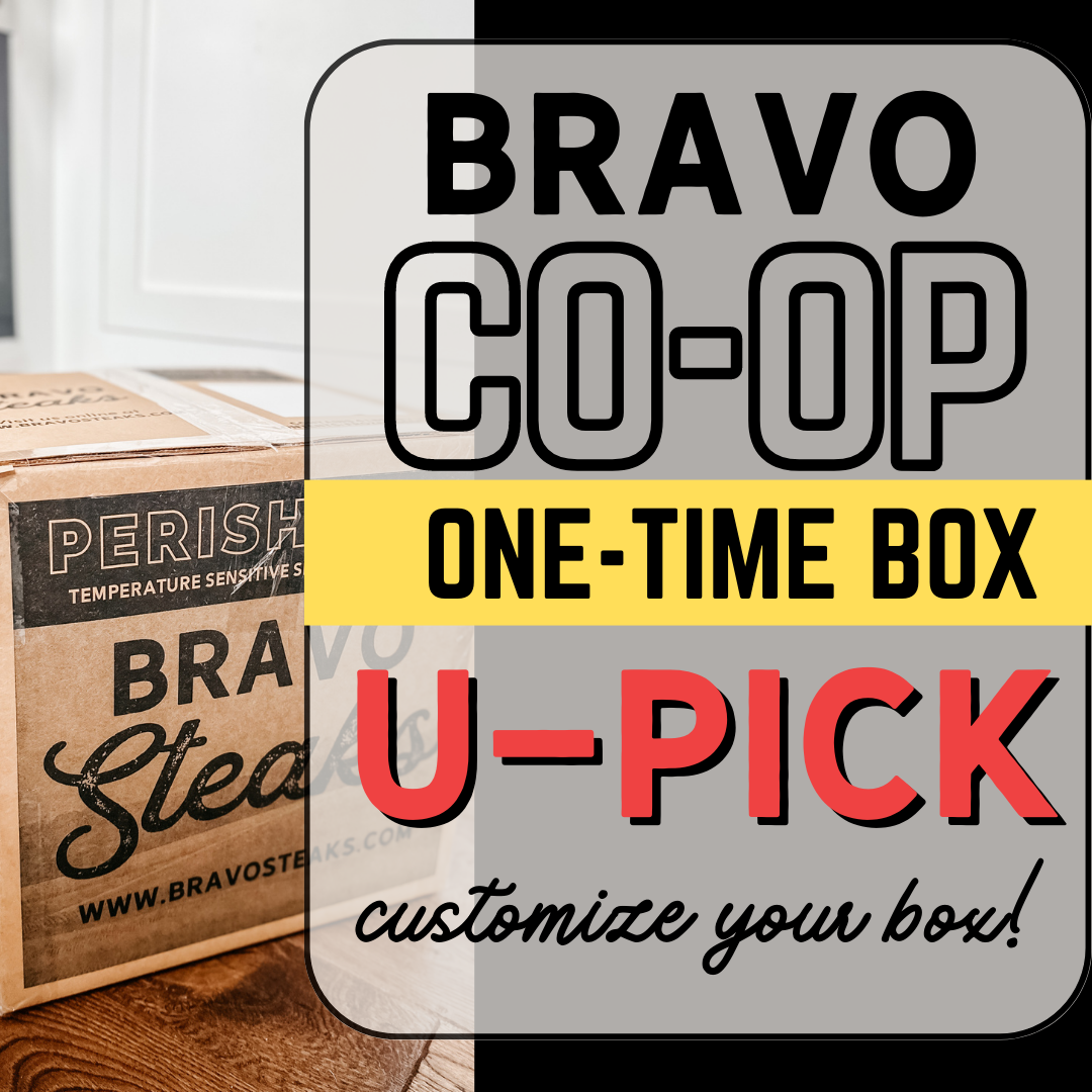 Bravo Co-Op Meat Delivery - ONE-TIME Order – Bravo Steaks